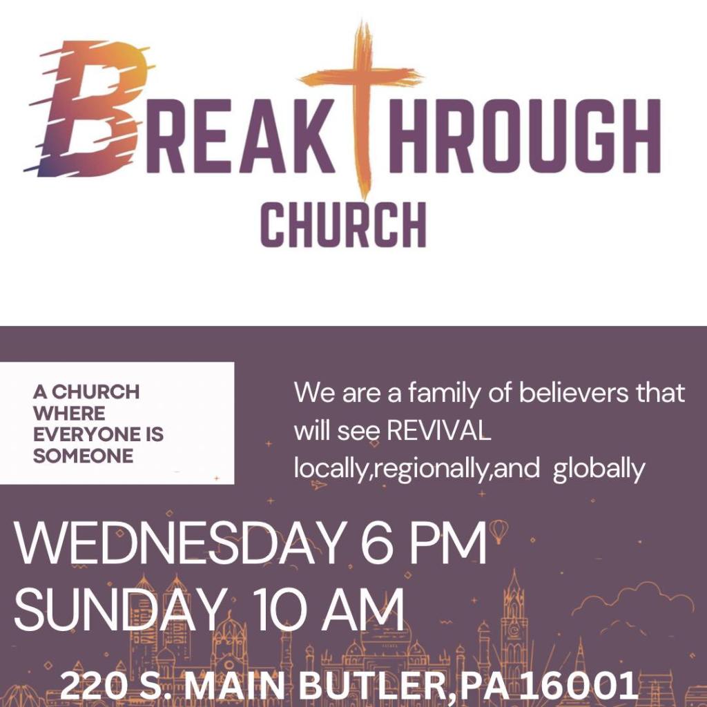 breakthrough church – we are a family of believers that will see ...